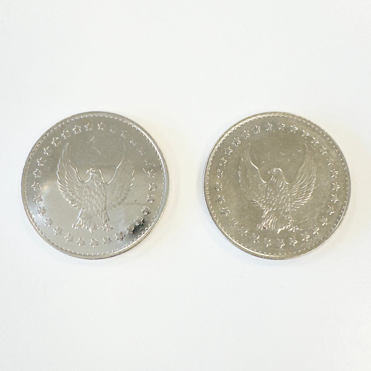 Token Eagle Large Fat Silver – Amtech Range