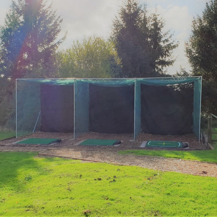 Practice Enclosure Triple Bay Frame & Net – Amtech Range